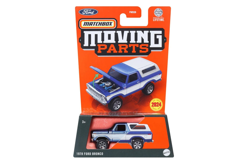 2024 #23 - 1978 Ford Bronco (Blue & White) – Modelmatic