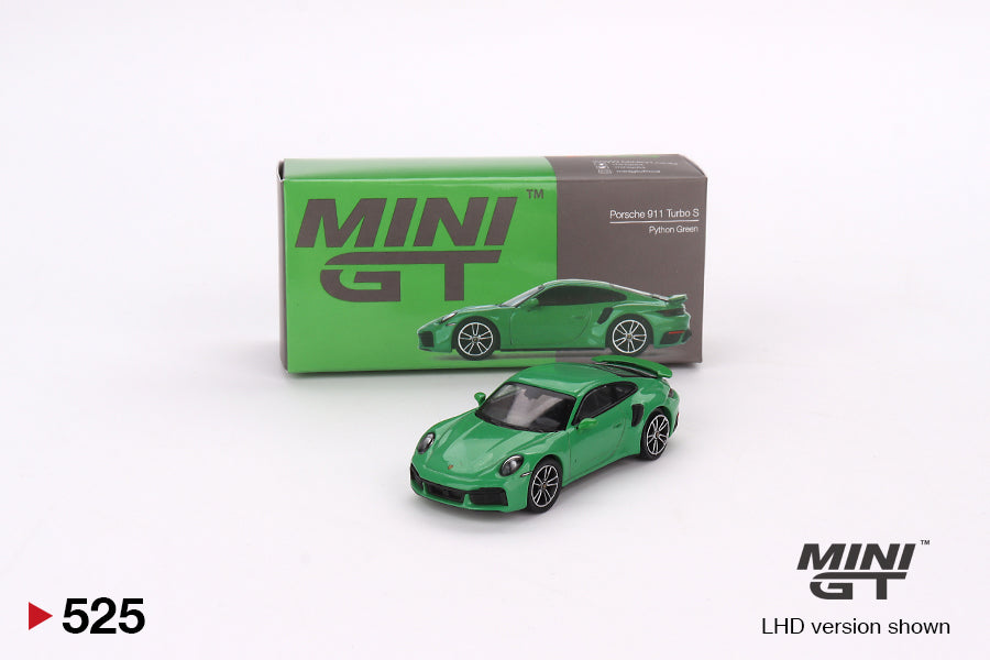 #525 - Porsche 911 Turbo S (Python Green) – Modelmatic