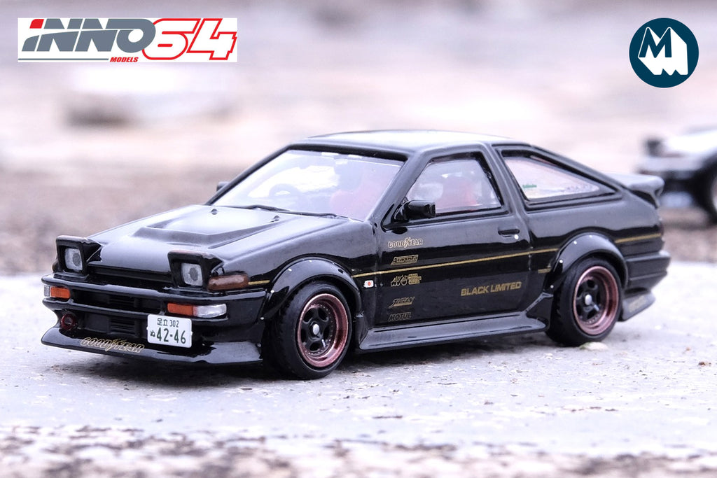Toyota Sprinter Trueno AE86 "Black Limited" Tuned by TEC-ART'S – Modelmatic