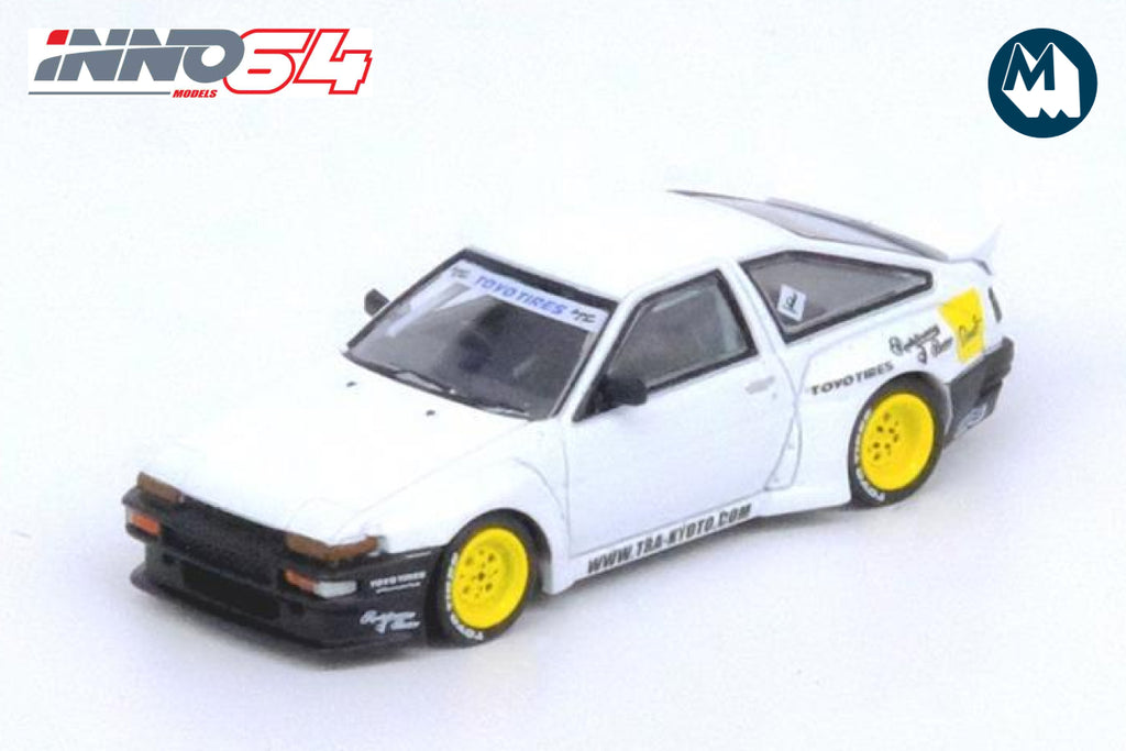 Toyota Corolla Trueno AE86 "Pandem / Rocket Bunny" (White) – Modelmatic