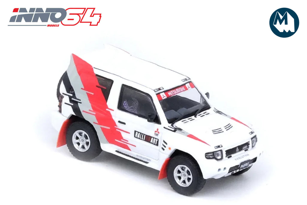 Mitsubishi Pajero Evolution - Ralliart (White) – Modelmatic
