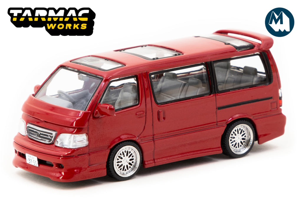Toyota Hiace Wagon Custom (Red) – Modelmatic