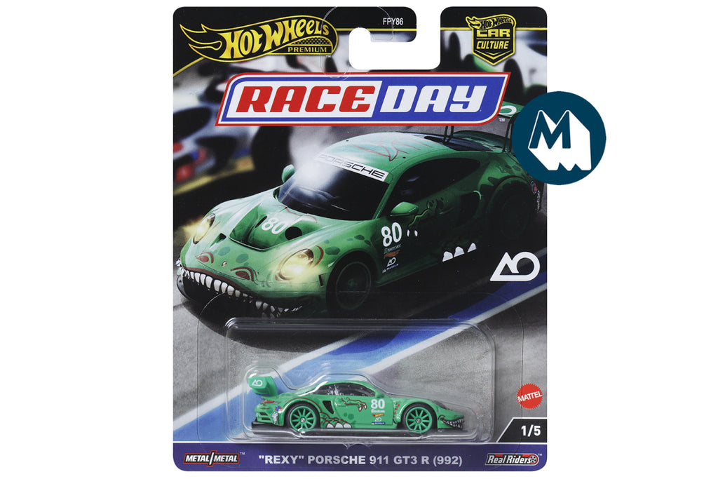 Hot Wheels Car Culture 2024 Mix 6 Race Day #3 / #1 - "Rexy" Porsche 91 ...