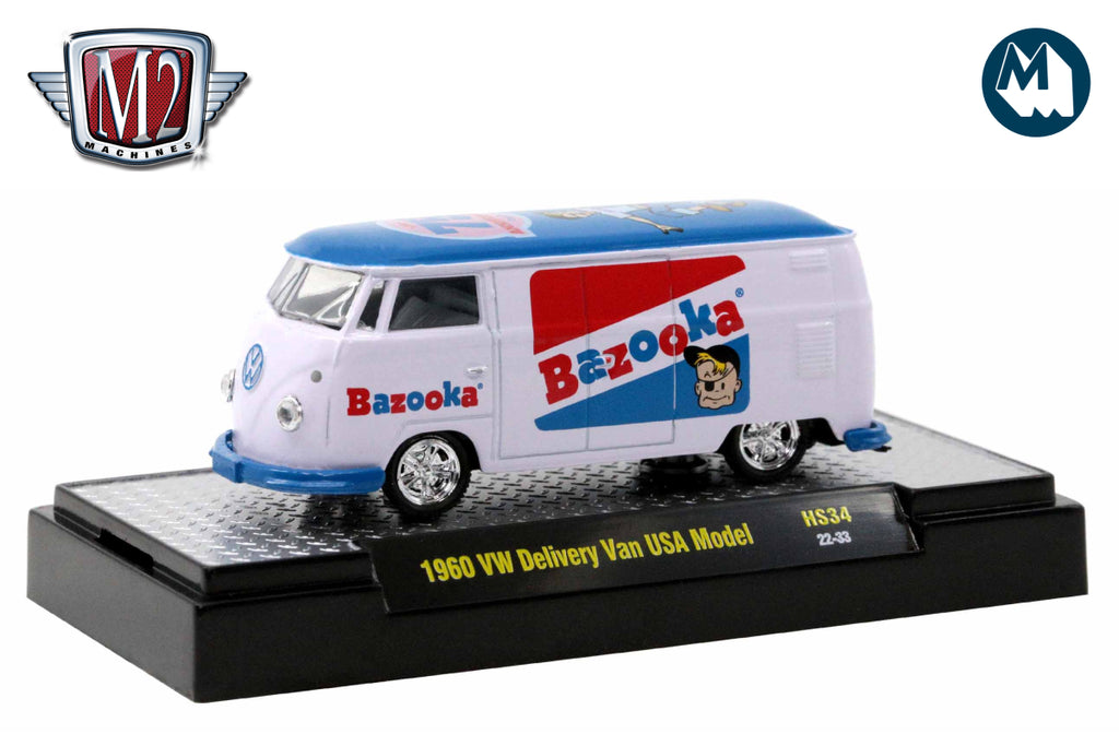 1960 Volkswagen Delivery Van USA Model - Bazooka (31500-HS34) – Modelmatic