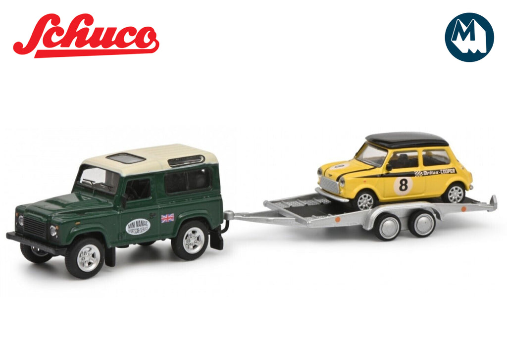 Land Rover and #8 Mini Cooper - Mini Maniac Sportscar Services – Modelmatic