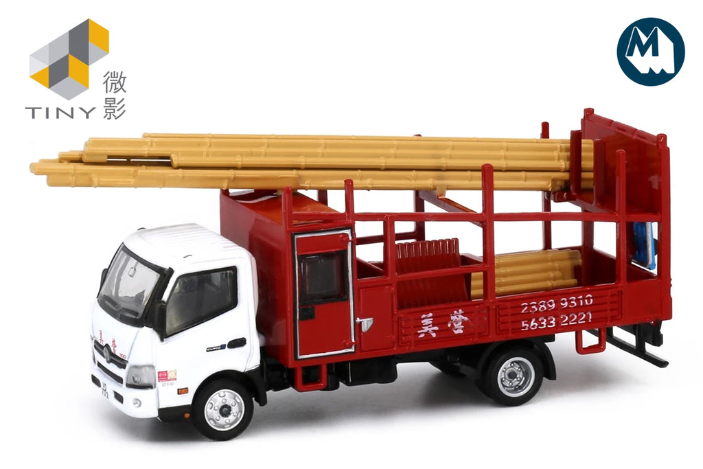 #195 - HINO300 Bamboo Scaffolding Lorry – Modelmatic