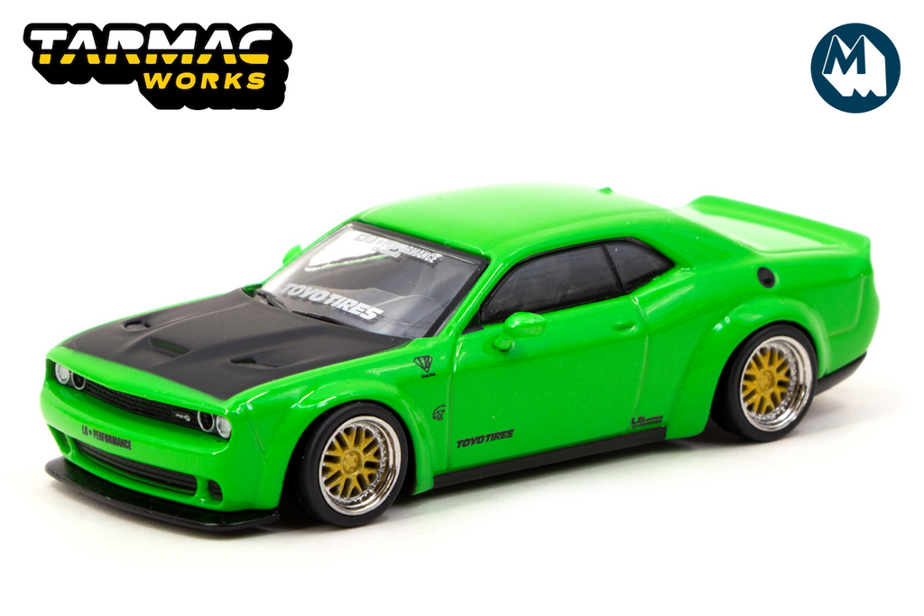 LB-WORKS Dodge Challenger SRT Hellcat (Green Metallic) – Modelmatic
