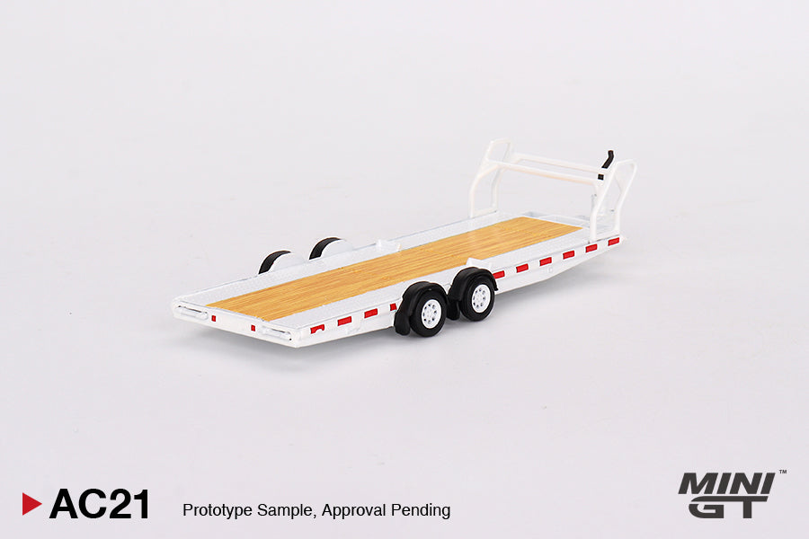 Car Hauler Trailer Type C (White) – Modelmatic