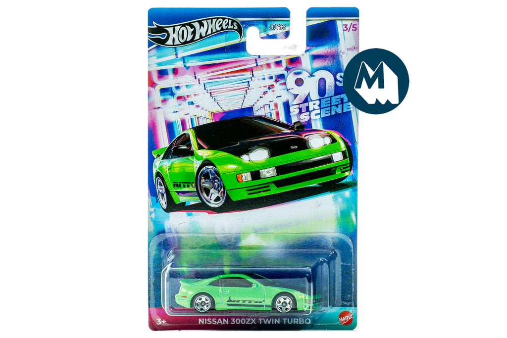 #3 - Nissan 300ZX Twin Turbo (Green) / '90s Street Scene – Modelmatic
