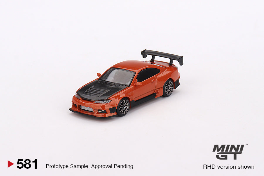 #581 - Nissan Silvia S15 D-MAX (Metallic Orange) – Modelmatic