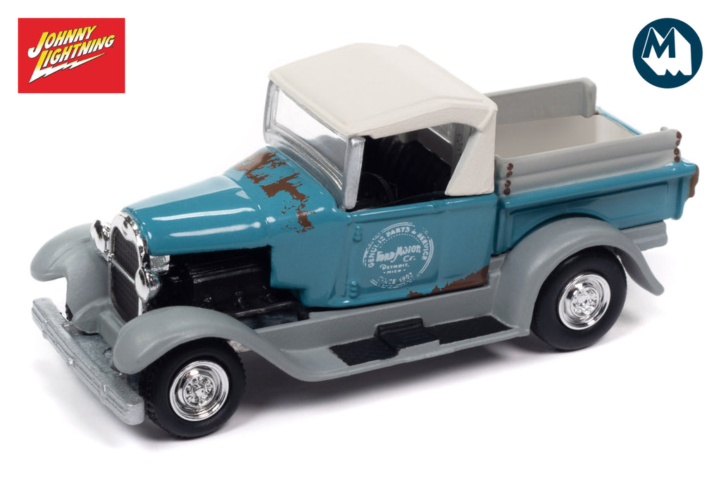 1929 Ford Model A / Projects in Progress (Aqua with Grey Roof) – Modelmatic