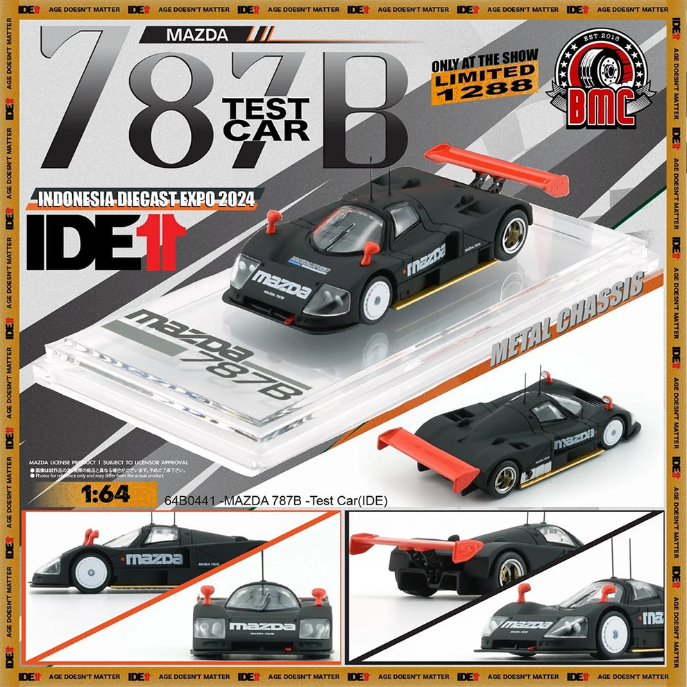 Mazda 787B - 1991 Test Car (Black) – Modelmatic