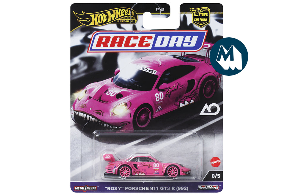 Hot Wheels Car Culture 2024 Mix 6 Race Day #3 / #0 - "Roxy" Porsche 91 ...