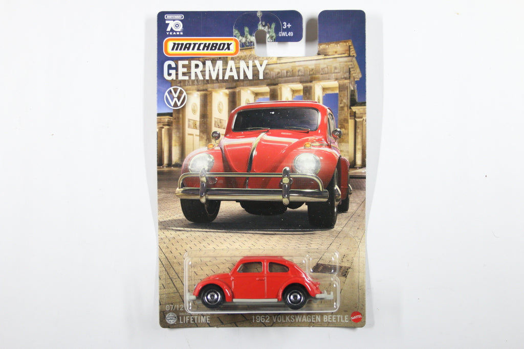 2023 #07 - 1962 VW Beetle (Red) – Modelmatic