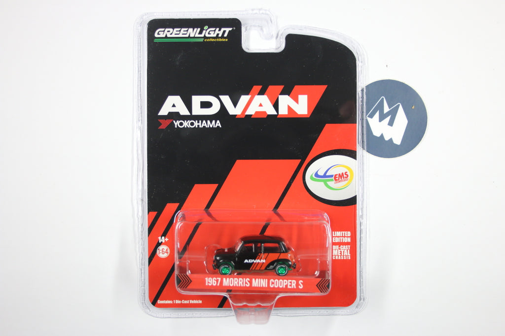 [Green Machine] 1967 Morris Mini Cooper S / Advan Yokohama – Modelmatic