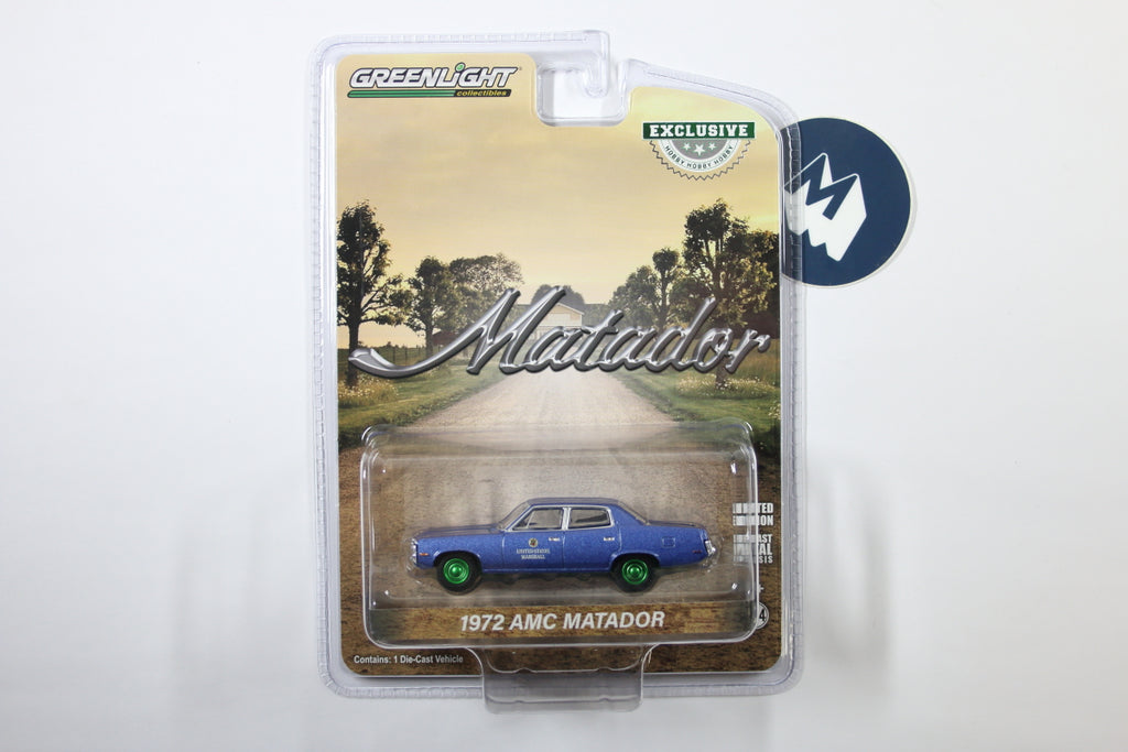 [Green Machine] 1972 AMC Matador - United States Marshall – Modelmatic
