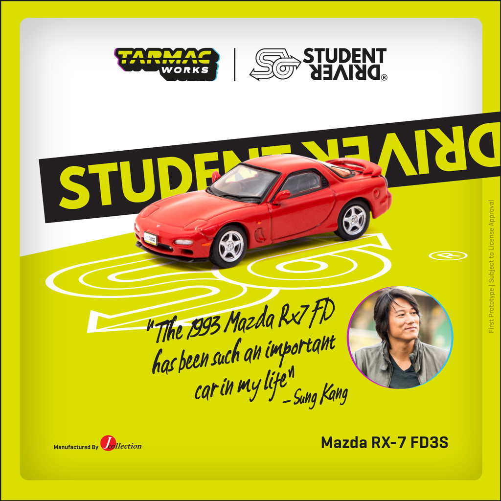 Mazda RX-7 FD3S - Student Driver (Red) – Modelmatic