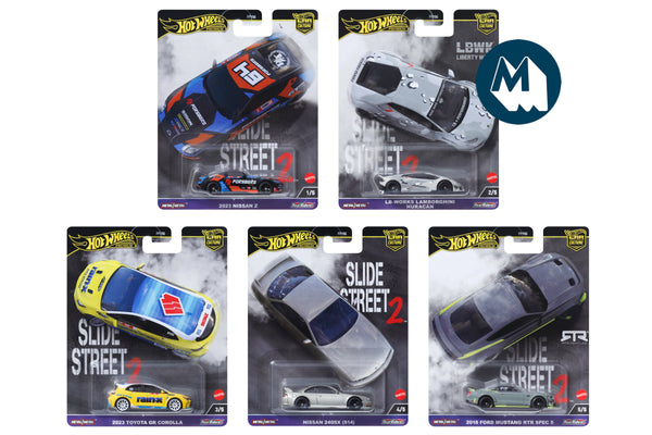 Hot Wheels Car Culture 2024 Mix 2 Slide Street 2 – Modelmatic