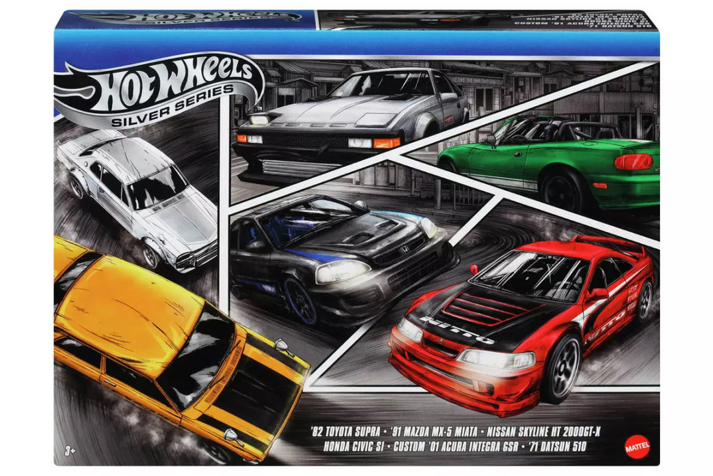 Hot Wheels Silver Series - Japan themed 6 pack – Modelmatic