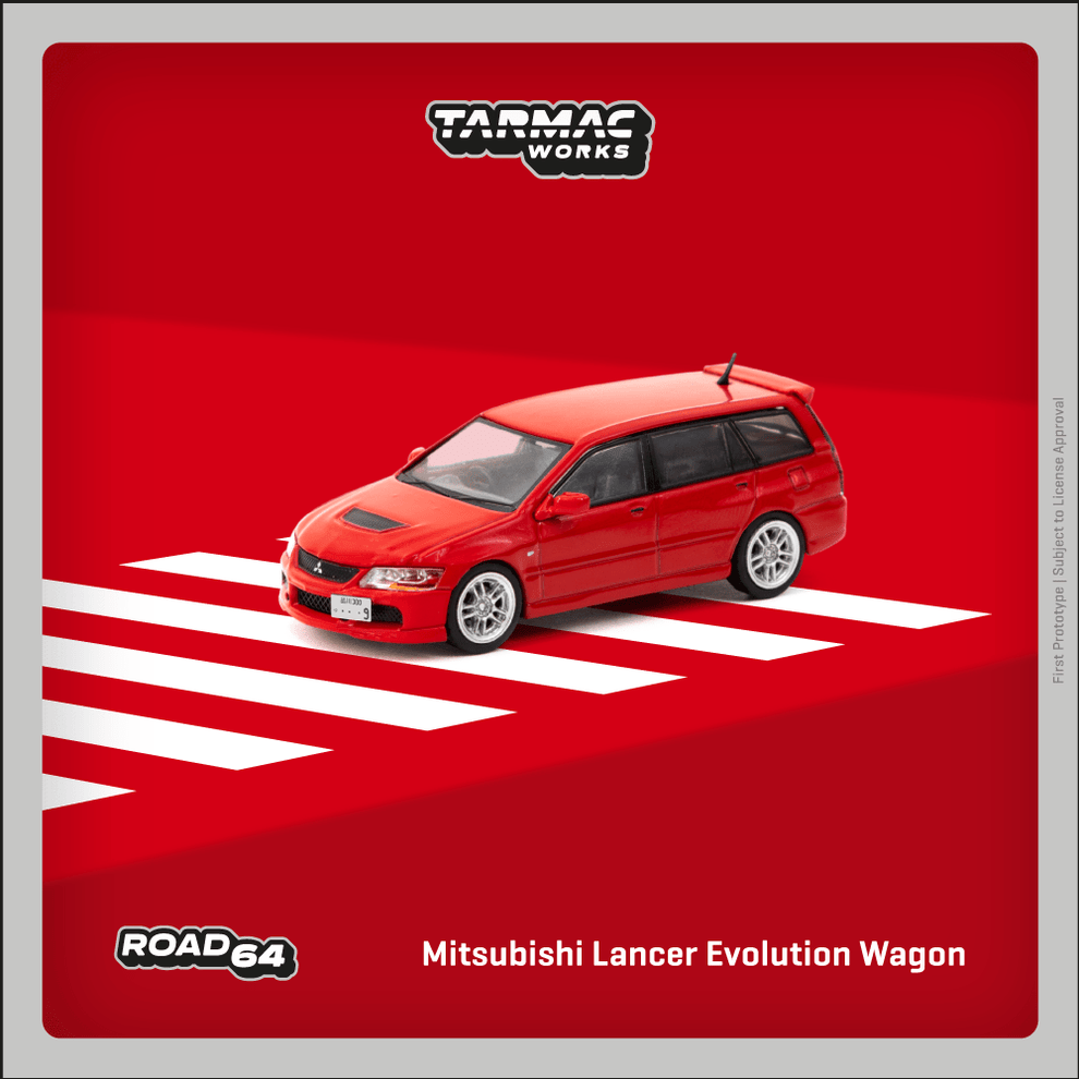 Mitsubishi Lancer Evolution Wagon (Red) – Modelmatic