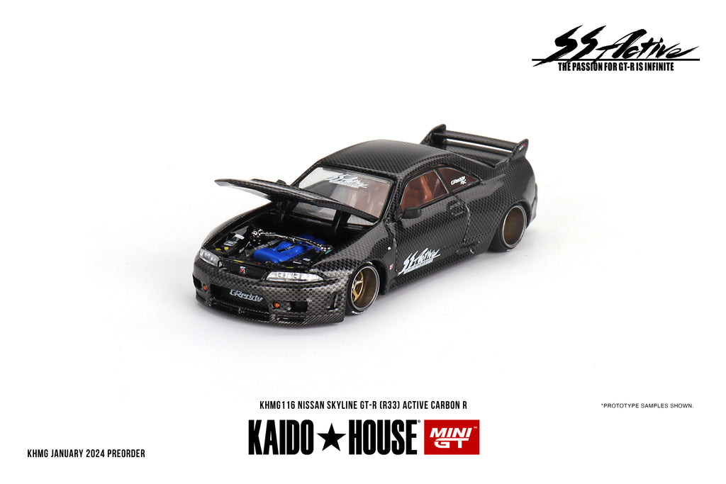 #116 - Nissan Skyline GT-R (R33) Active Carbon R – Modelmatic