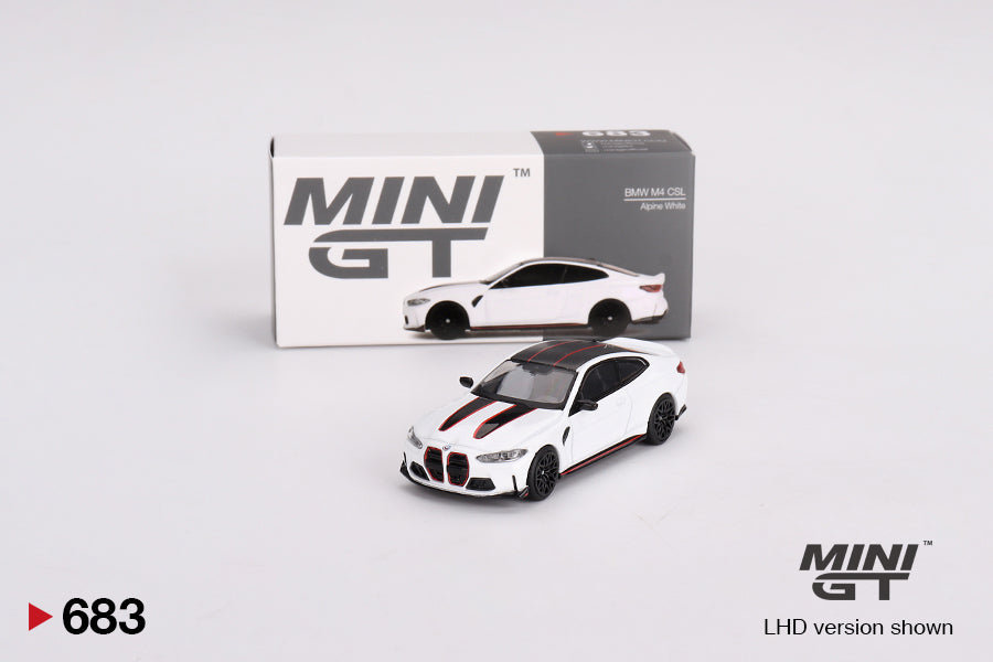 #683 - BMW M4 CSL (Alpine White) – Modelmatic