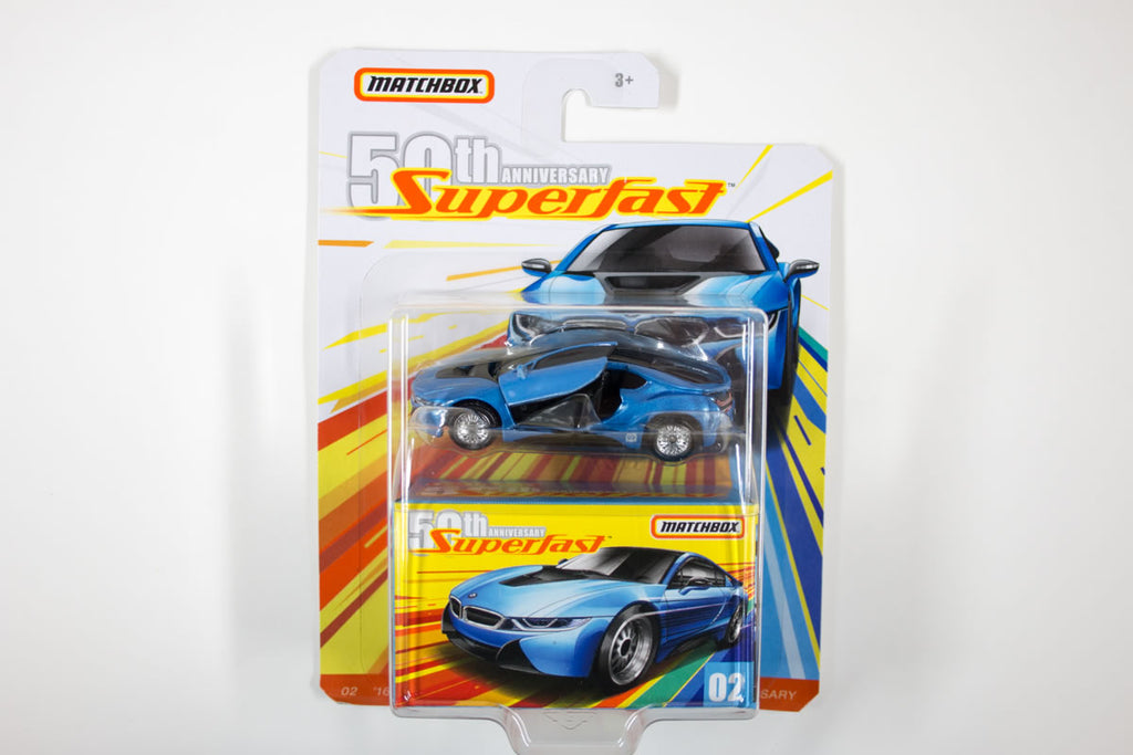 Matchbox / 50th Anniversary Superfast / '16 BMW i8 – Modelmatic
