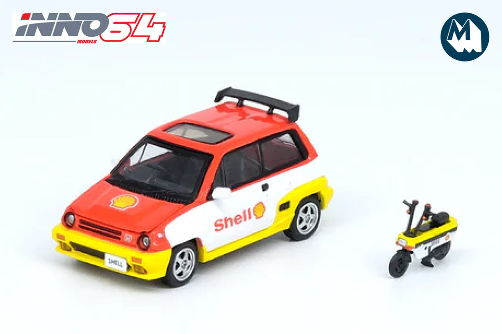 Honda City Turbo II with Motocompo - Shell – Modelmatic