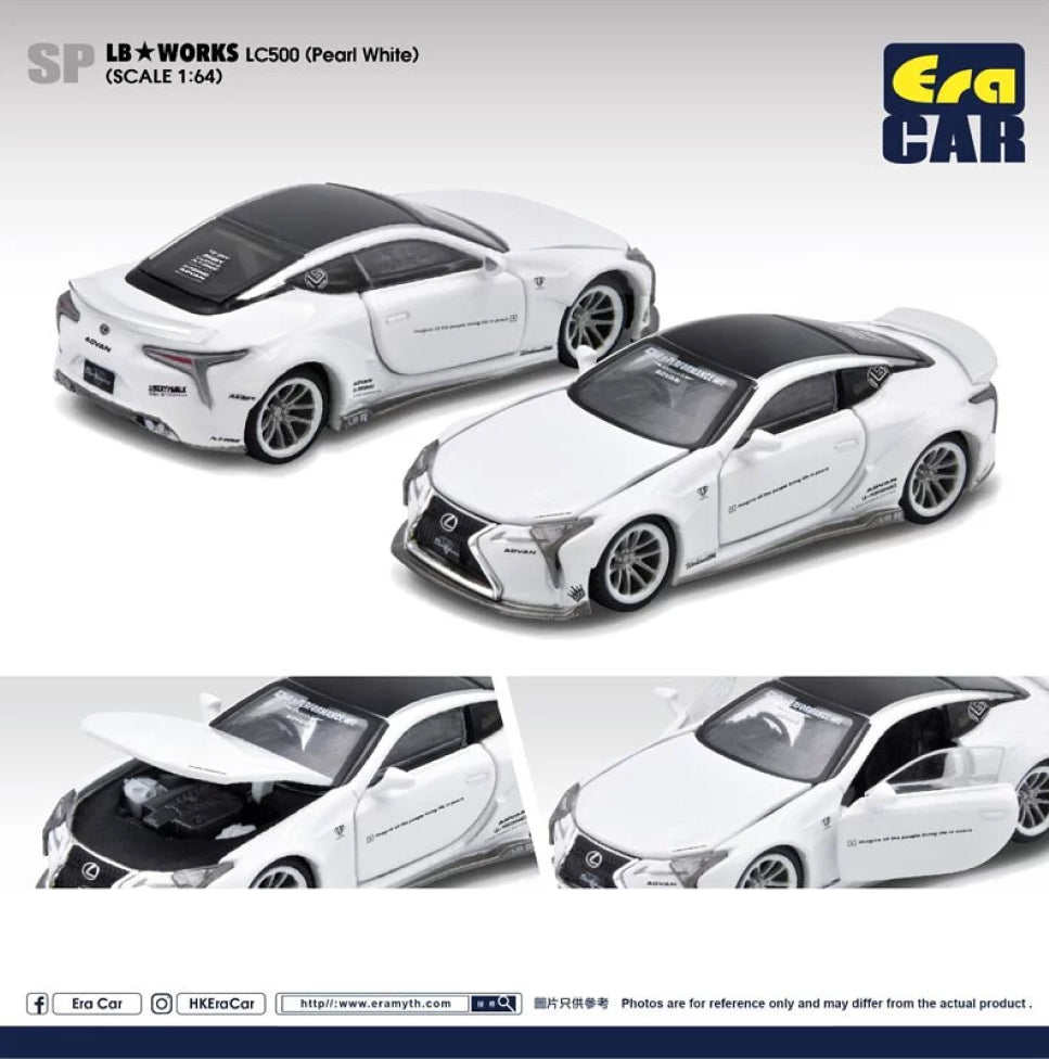 LB Works LC500 (Pearl White) – Modelmatic