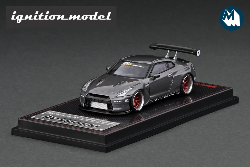 Pandem R35 GT-R (Gun Metallic) – Modelmatic