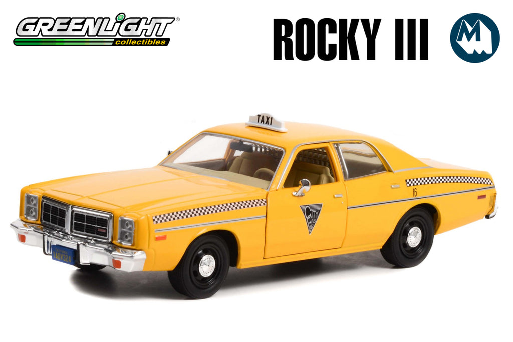1:24 - Rocky III / 1978 Dodge Monaco - City Cab Co. – Modelmatic