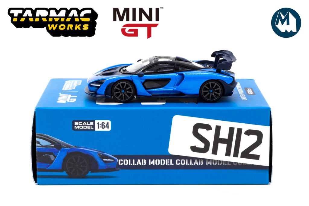 #272 - Shmee 150 Mclaren Senna (Cerulean Blue) – Modelmatic