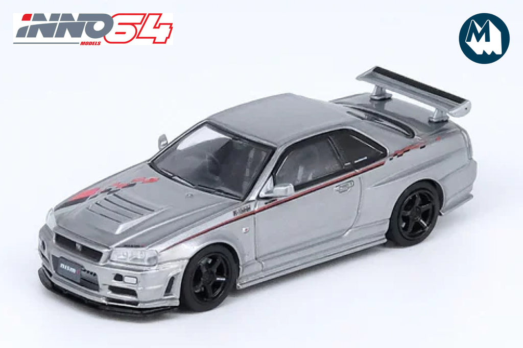Nissan Skyline GTR (R34) Nismo R-Tune (Silver) – Modelmatic