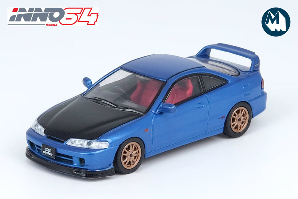 Honda Integra Type-R DC2 with extra wheels and decals (Blue) – Modelmatic
