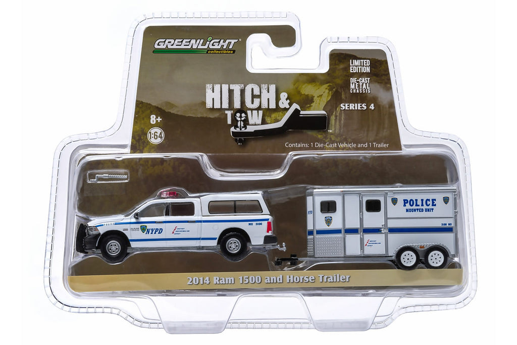 2014 Ram 1500 NYPD and NYPD Horse Trailer – Modelmatic