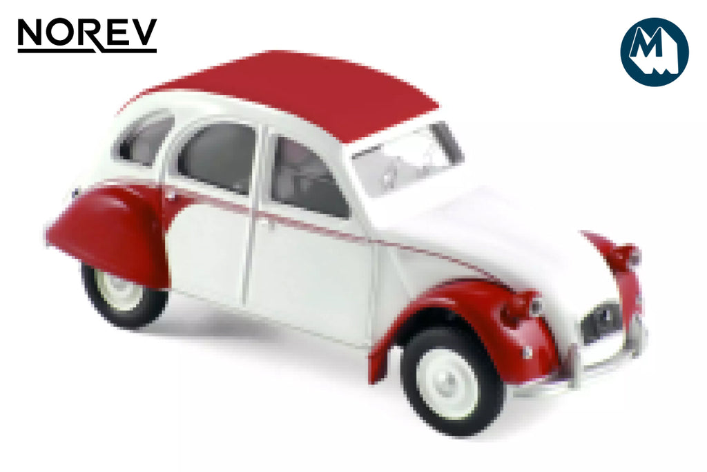 Citroën 2CV Dolly 1986 (White & Red) – Modelmatic