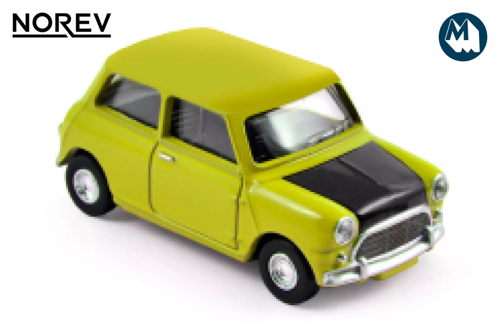 Mini Cooper S 1963 (Citron Green & black) – Modelmatic