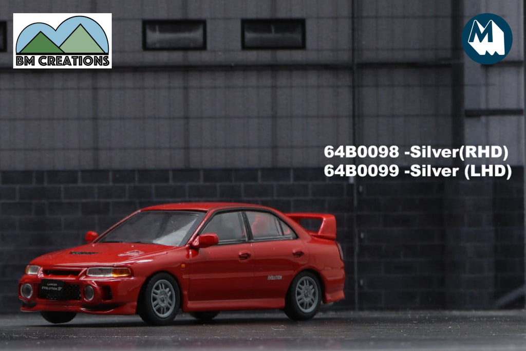 Mitsubishi Lancer Evolution IV (Red) – Modelmatic