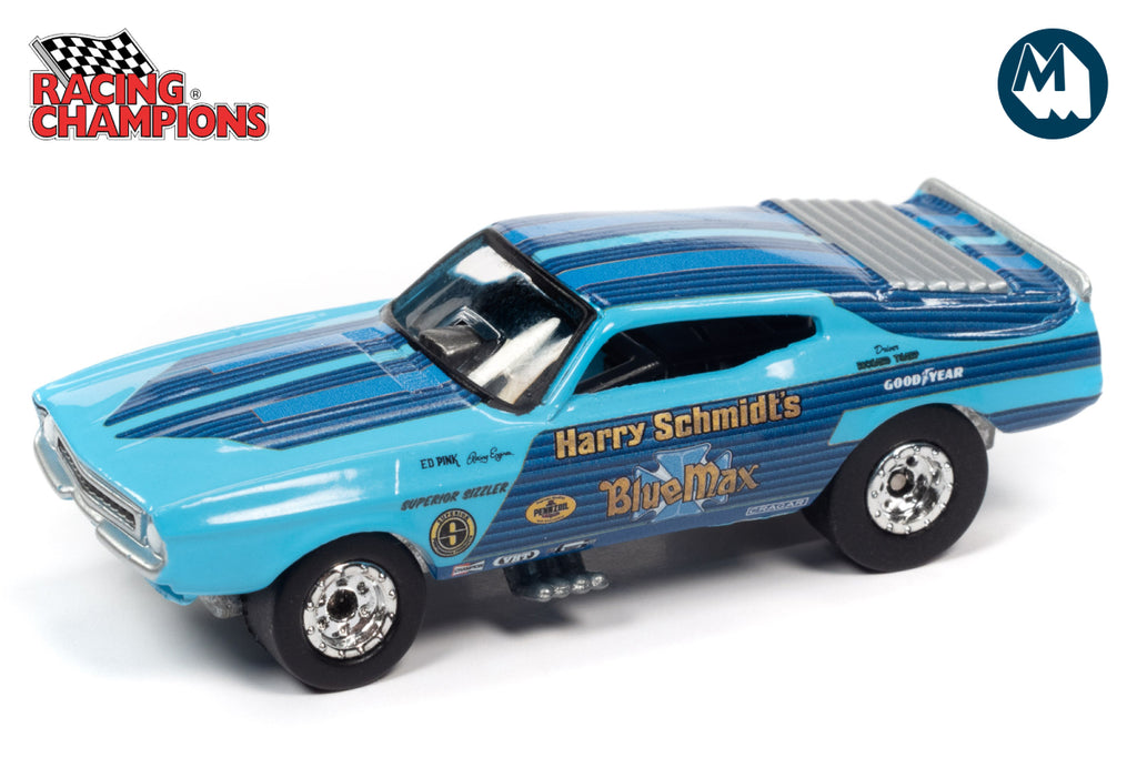 1973 Ford Mustang Blue Max FC (Blue) – Modelmatic