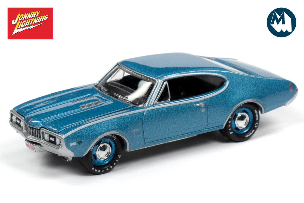 1968 Oldsmobile Cutlass W31 Ram Rod 350 (Sapphire Blue Poly) – Modelmatic