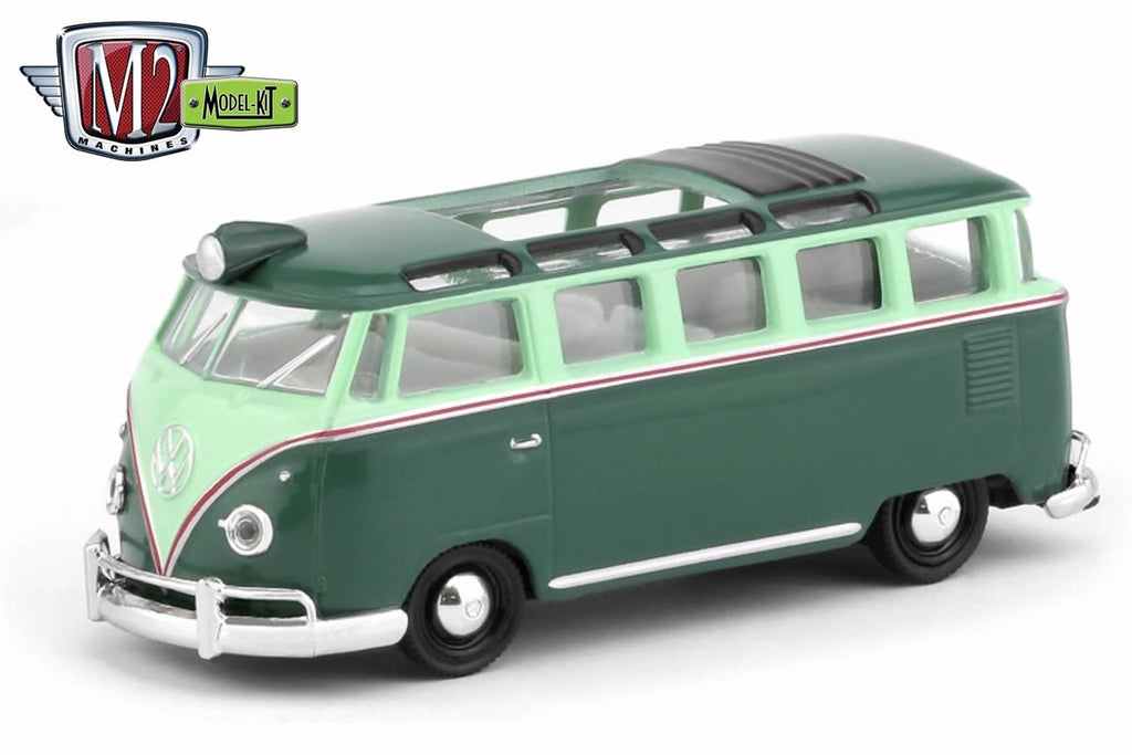 M2 Machines / Model Kit Release 26 / VW Microbus Deluxe U.S.A. Model ...
