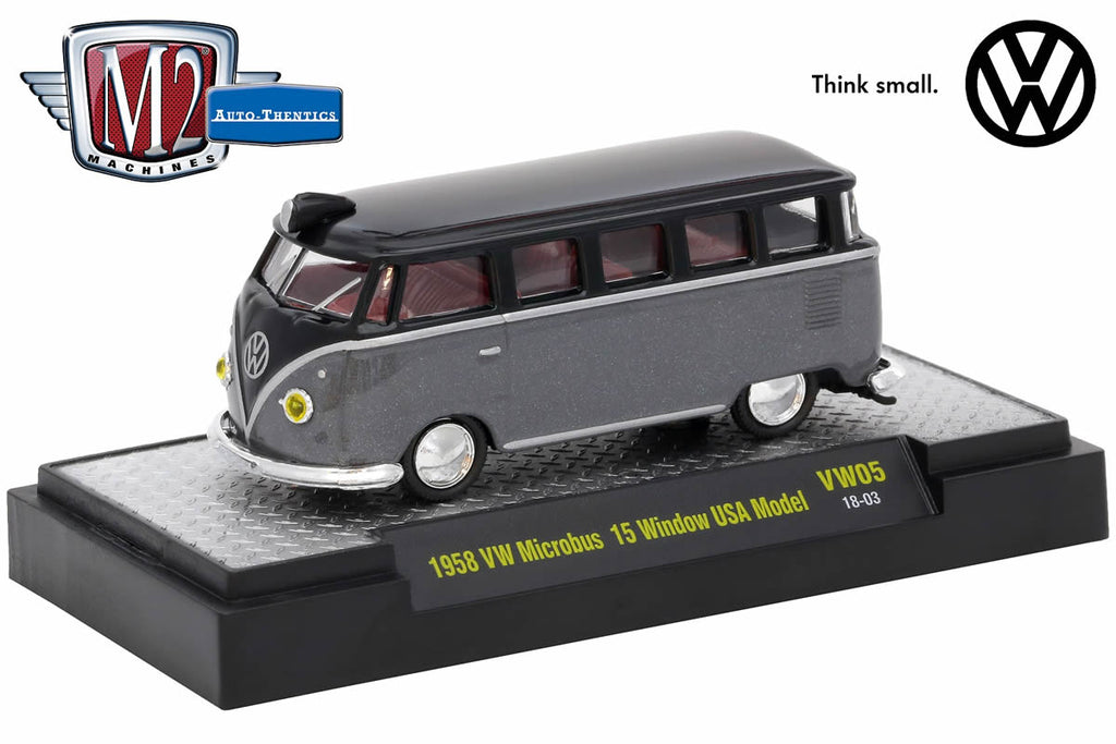 1958 VW Microbus 15 Window U.S.A. Model – Modelmatic