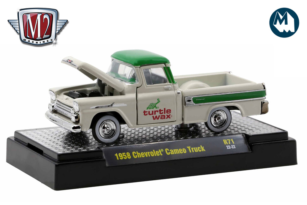 1958 Chevrolet Cameo Truck - "Turtle Wax" – Modelmatic