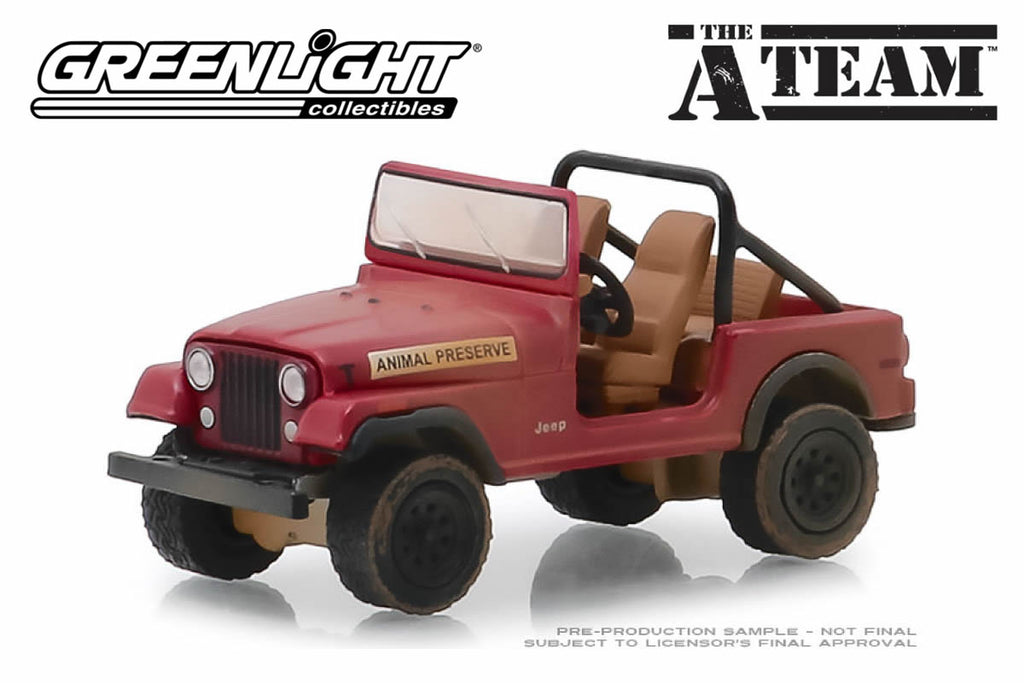 Greenlight Collectibles / Hollywood Series 24 / Jeep CJ-7 (The A-Team ...