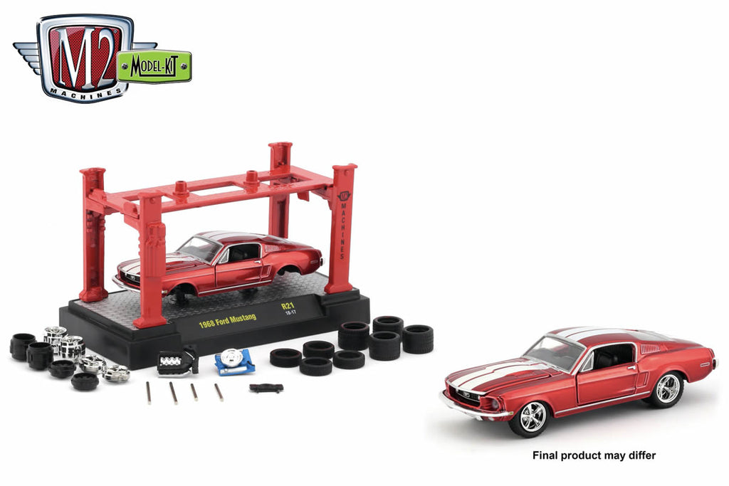 M2 Machines / Model Kit 21 / 1968 Ford Mustang – Modelmatic