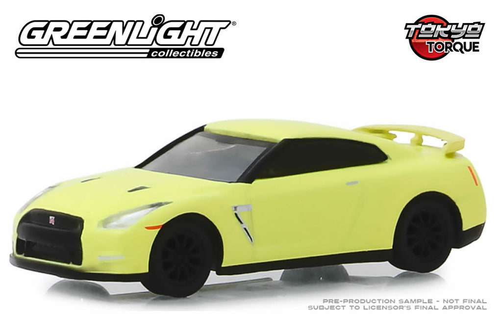 2016 Nissan GT-R (R35) - Fluorescent Neon Yellow – Modelmatic