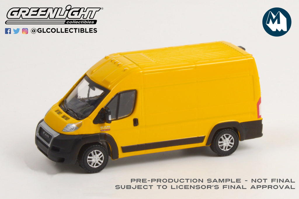 2021 Ram ProMaster 2500 Cargo High Roof - School Bus Yellow – Modelmatic