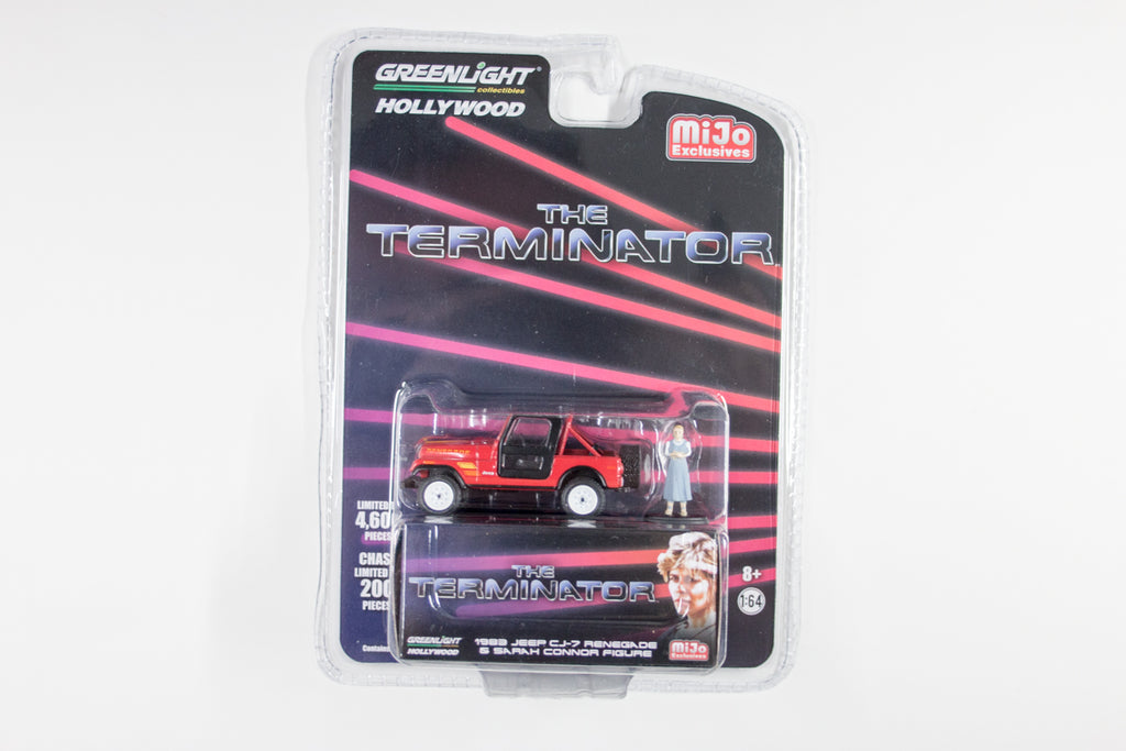 The Terminator / 1983 Jeep CJ-7 Renegade with Sarah Connor figure ...