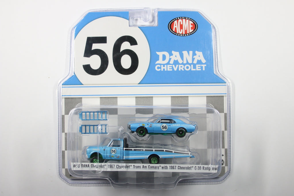 [Green Machine] 1967 Chevrolet C-30 Ramp Truck with #56 1967 Chevrolet ...