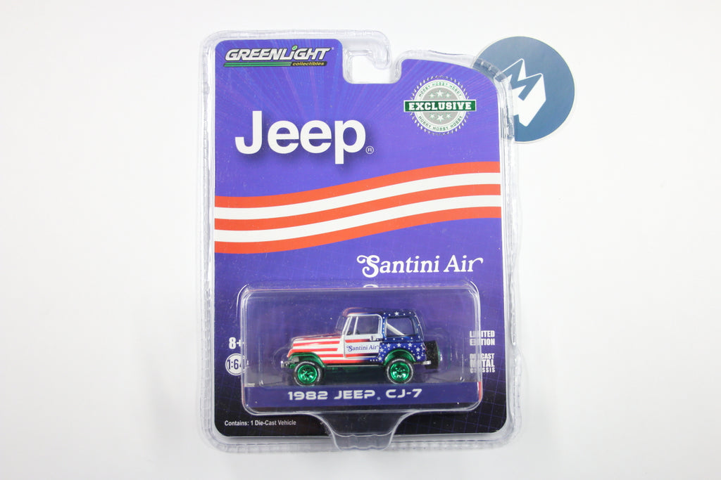 [Green Machine] 1982 Jeep CJ-7 - Santini Air – Modelmatic